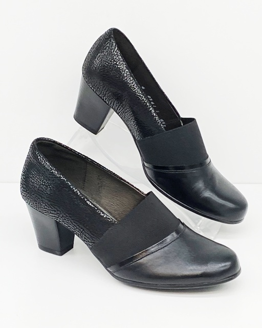 Eleganckie czółenka Alpina Paola G 8541-1 czrne, tęgość G > Eleganckie czółenka Alpina Paola G ...